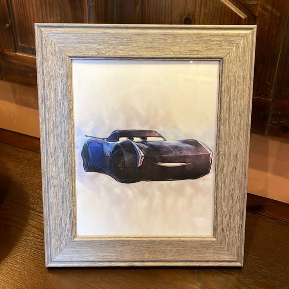 Disney | Wall Decor | Cars Disney Pixar Framed Pictures | Poshmark